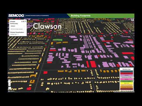 Building Footprints— A SEMCOG Map