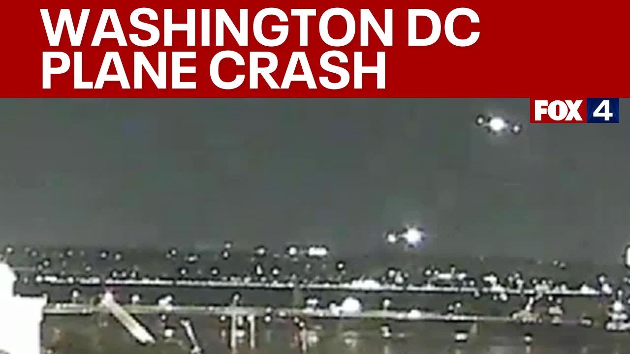 Video shows moment plane and helicopter crash in DC