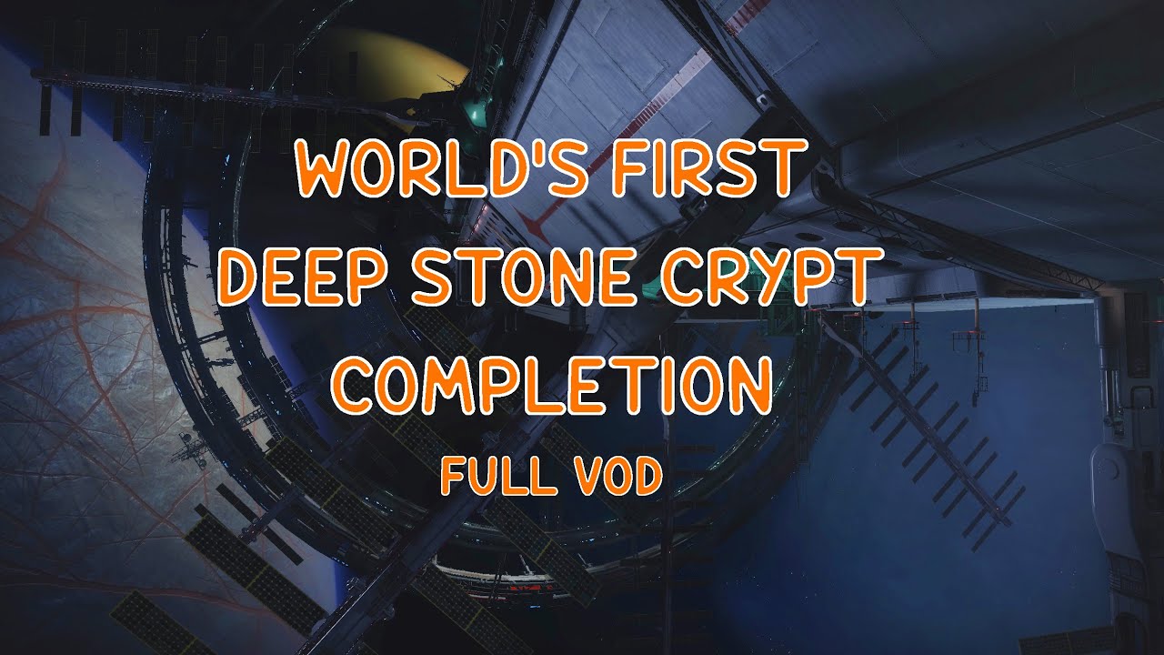 World's First Deep Stone Crypt Raid Completion! - Full VOD