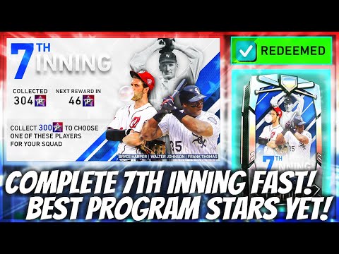 FASTEST Way To Complete 7th Inning Program! NEW Stars Tips! (18/Hour) MLB The Show 20