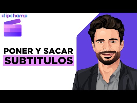 Como poner y sacar los subtitulos en ClipChamp