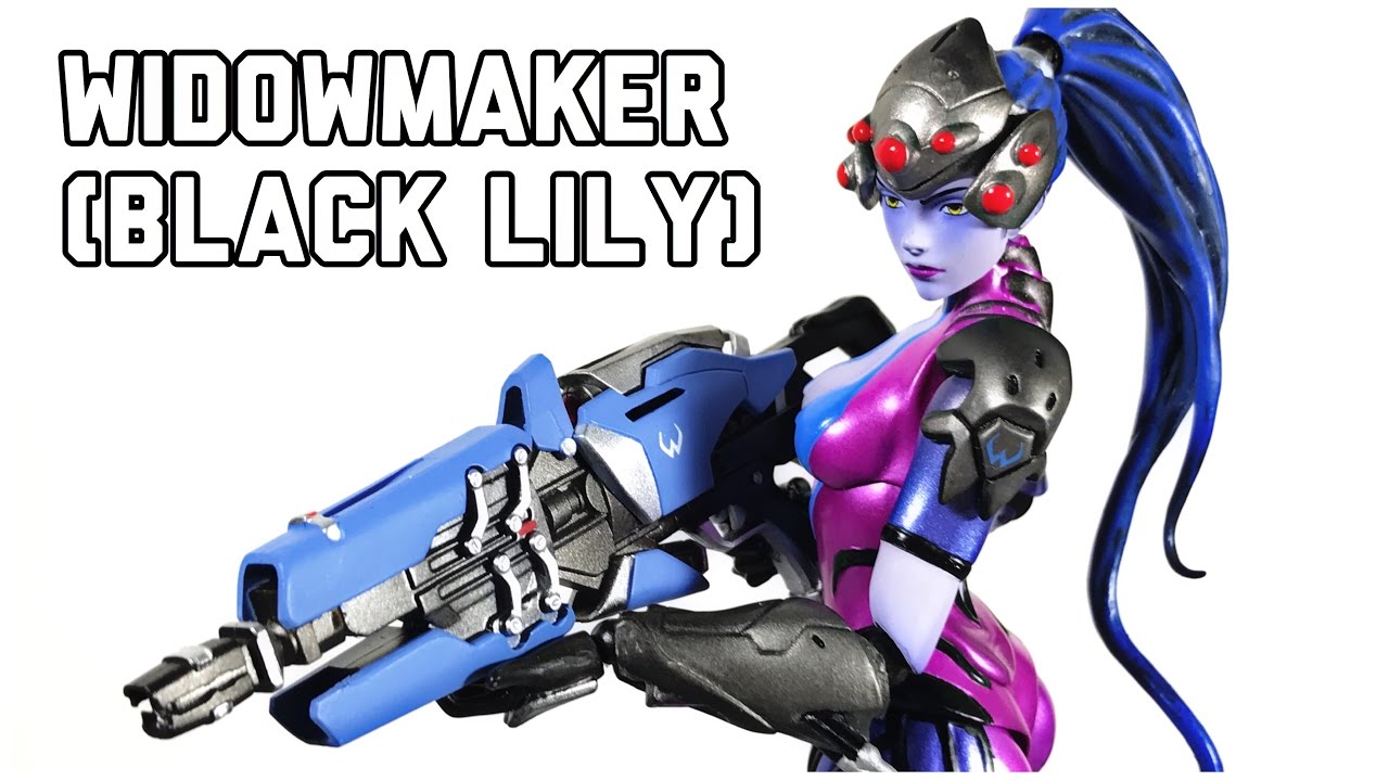 Overwatch: Origins Edition Action Figure Series Widowmaker Black Lily Action Figure Review