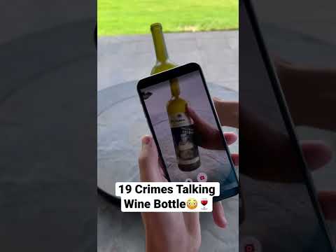 19 Crimes Talking Wine Bottle #Shorts