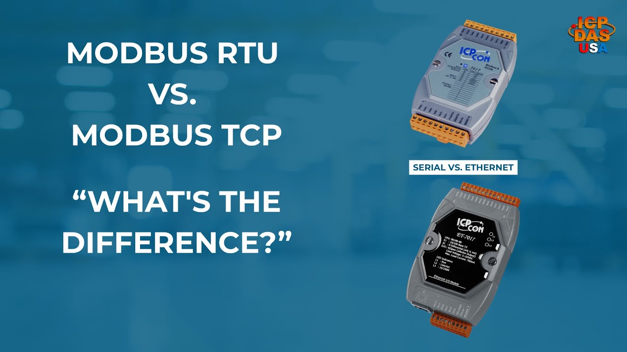 Modbus RTU vs TCP — What’s the Difference?