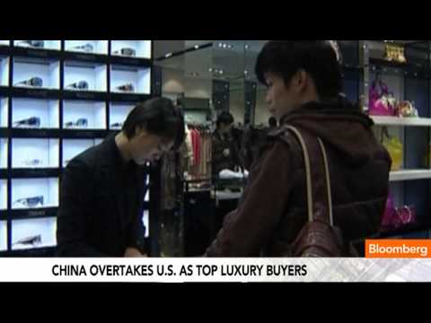 China Overtakes U.S. as top Luxury Buyers