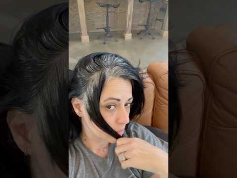 Transformation Tuesday! 2 Months vs 2 Years! #hair #grayhair #greyhair