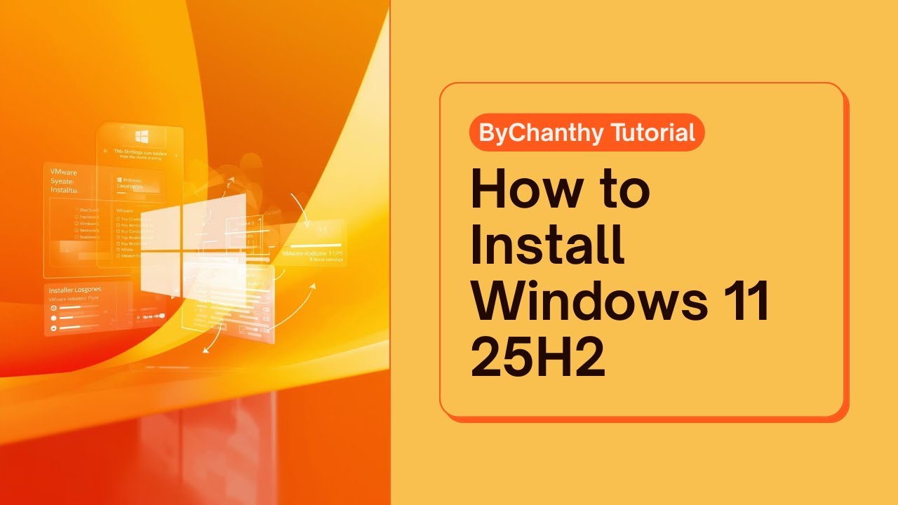 How to install Windows 11 25H2 on WMWare Workstation 17 | Step-by-Step Guide