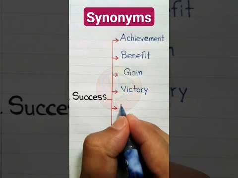 Synonyms | Synonyms for Success | #shorts #synonyms