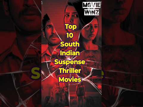 Top 10 South Indian suspense thriller movie....||Hindi dubbed|| #suspense #thriller #southmovie