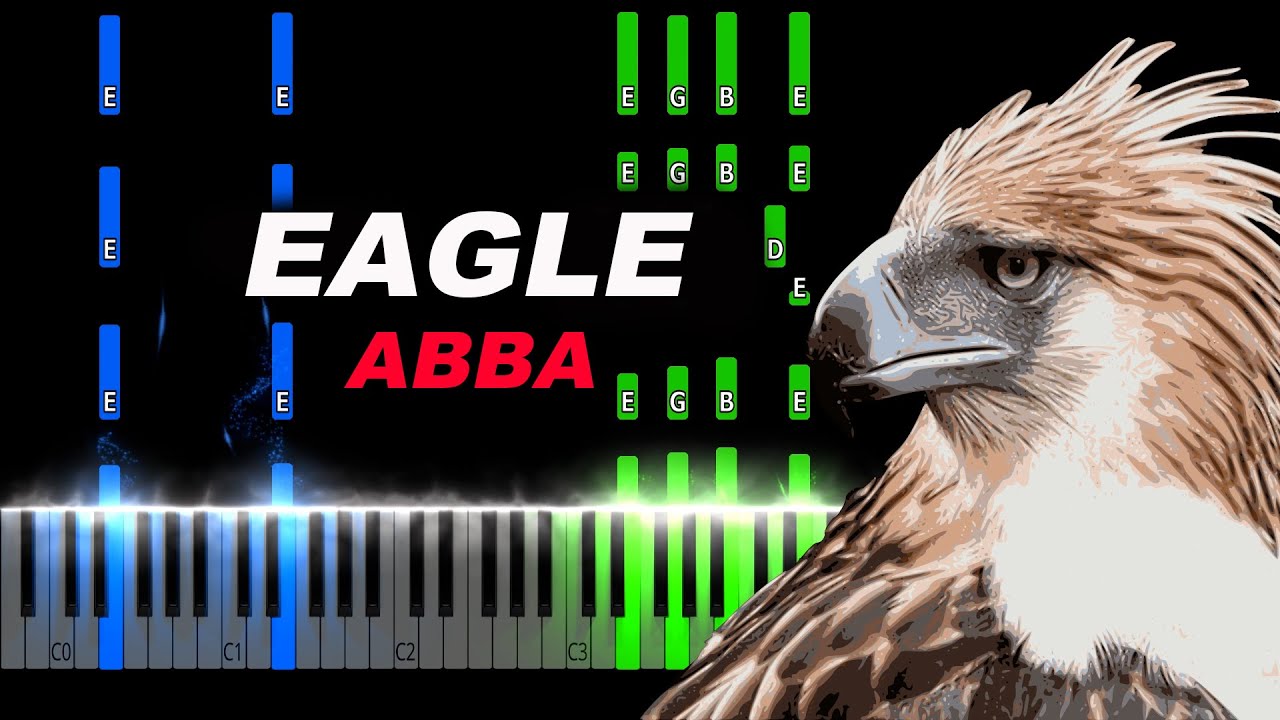 ABBA - Eagle Piano Tutorial