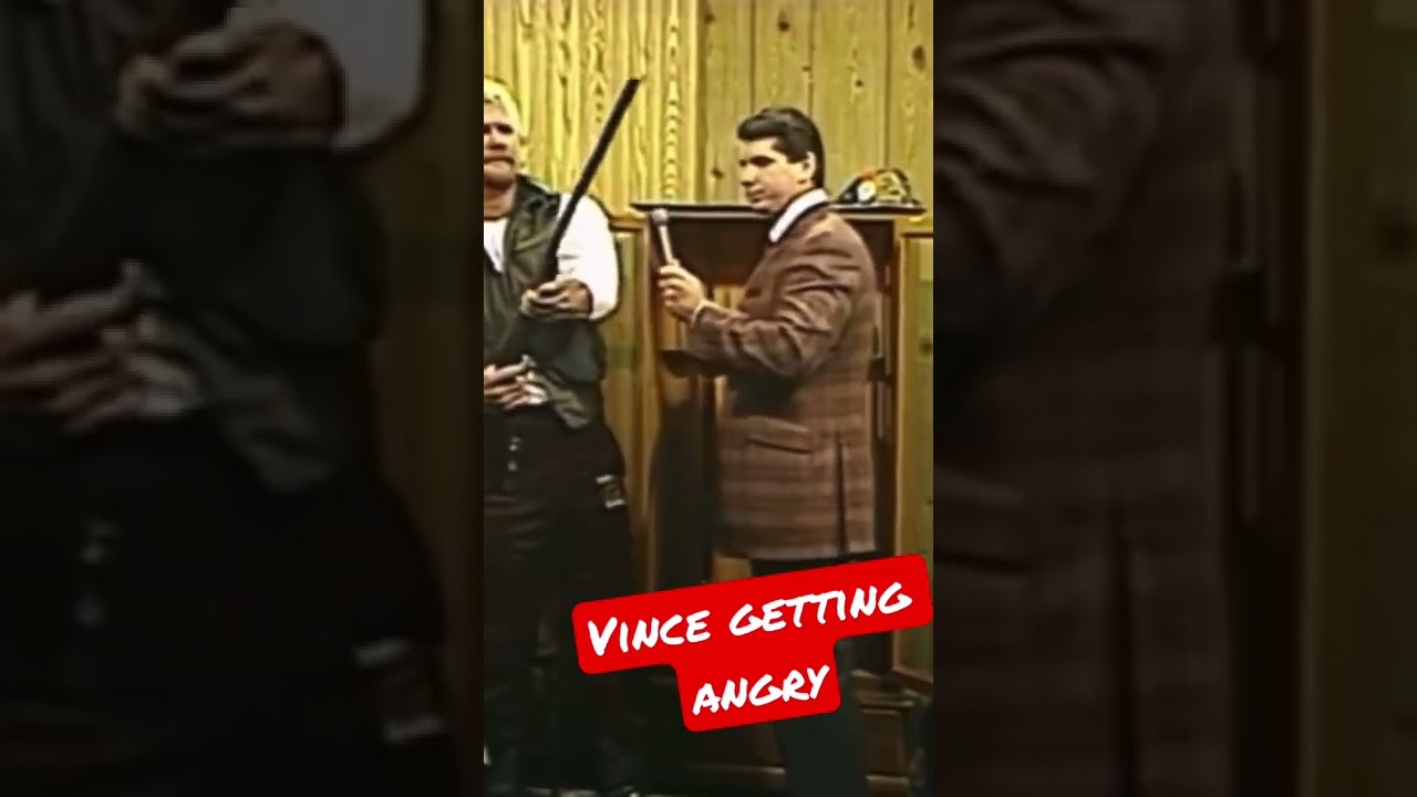 Vince McMahon gets angry with Dr. David Schultz #classic #wwe #surprise #fyp #wrestler #wrestling