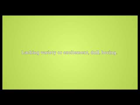 Humdrum Meaning