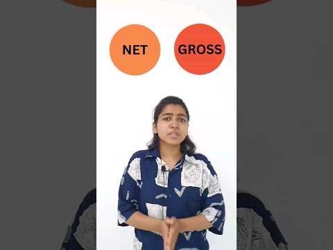 Gross Value and Net Value