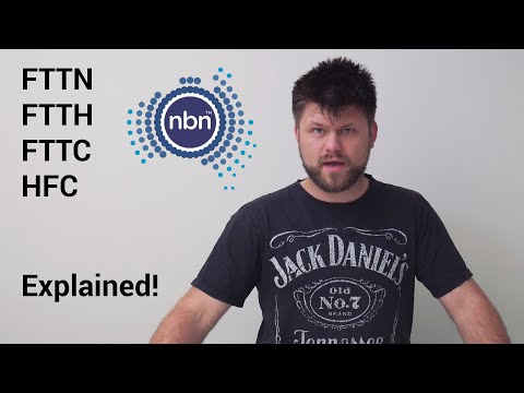 Differences between FTTH - FTTP - FTTC - FTTN & HFC under NBN CO | Tech Man Pat