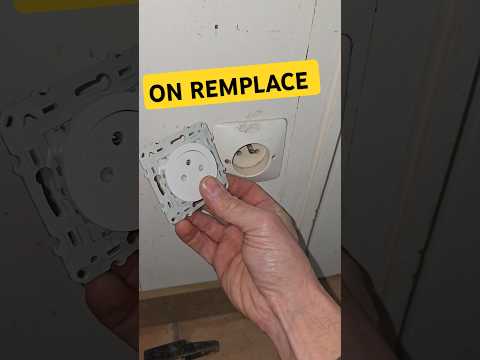 Comment Remplacer une Prise Électrique et son Boîtier #lesdisjonctes #priseelectrique #elec
