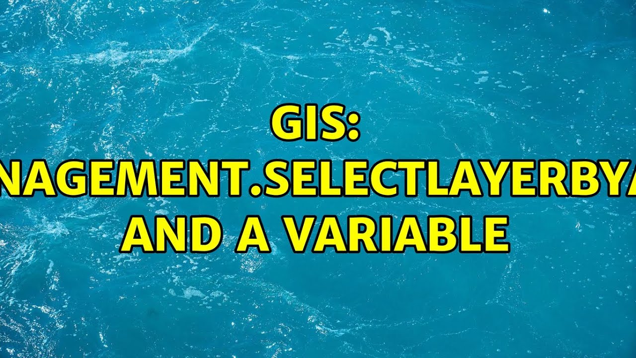 GIS: arcpy.management.SelectLayerByAttribute and a variable