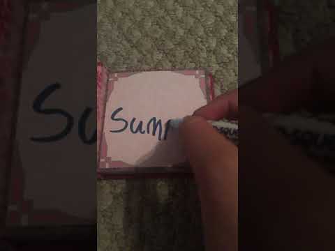 How to spell summer