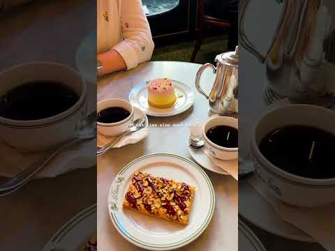 Coffee, pastries, and a moment that asked nothing of us. #SlowLiving #CoffeeAndCalm #QuietLuxury