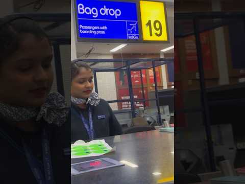Airport Lo Luggage checking #airport #telugu #vlogs