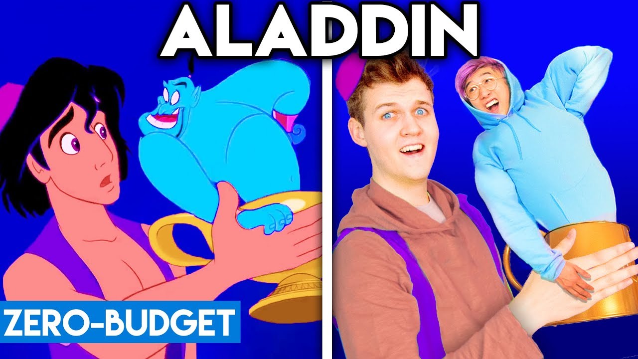 ALADDIN WITH ZERO BUDGET! (Friend Like Me PARODY)