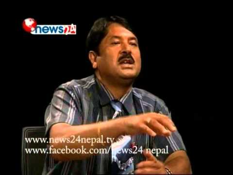 Real face with Prem Baniya, Guest Prem Raja Mahat