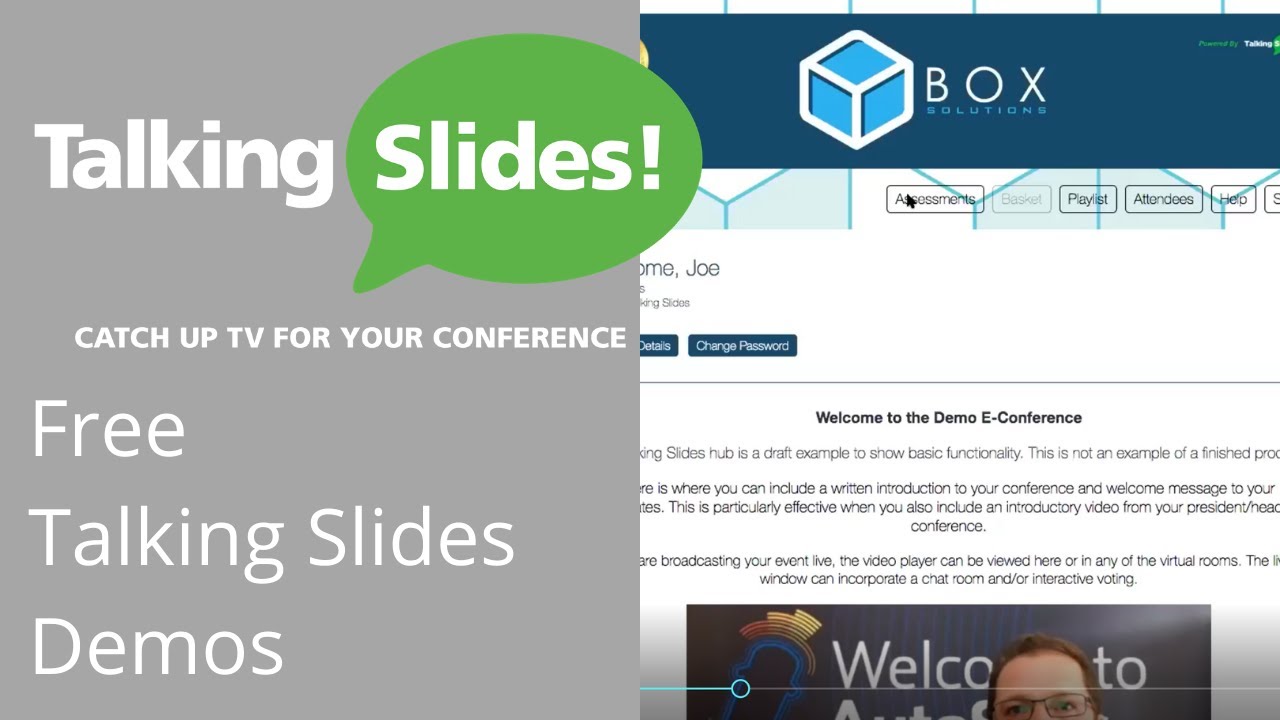 Free Talking Slides Demos