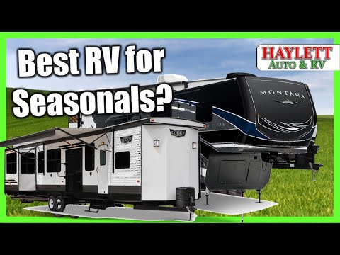 What's Better for Seasonal Sites? Destination Trailers vs Fifth Wheels