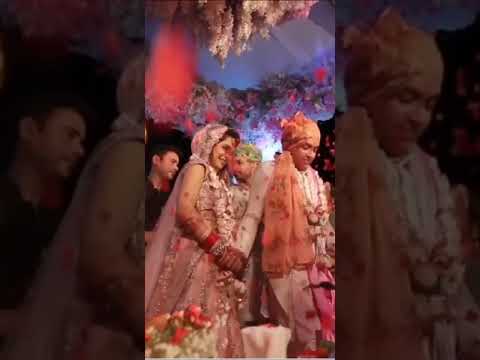 Indian bride and groom marriage video