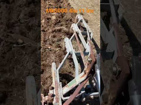 Kubato mk5000 tarla tipi alpler 11 acı 4 lu pulluk.