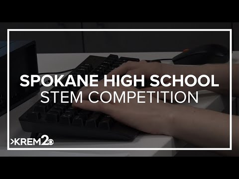 Spokane high school students compete in regional STEM competition