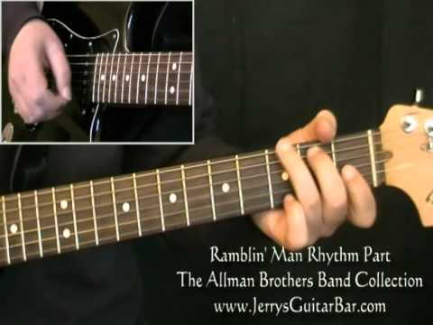 How to Play Ramblin' Man The Allman Brothers Band Part 1