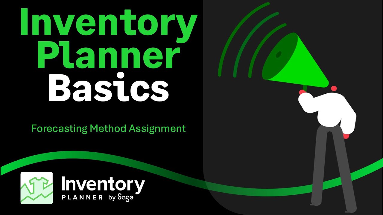 📦 Inventory Planner Basics - Forecasting Method Assignment 📦