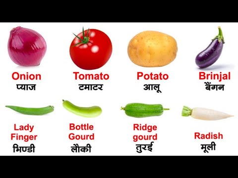 vegetables name 👭 learning for toddlers...with spelling step by step