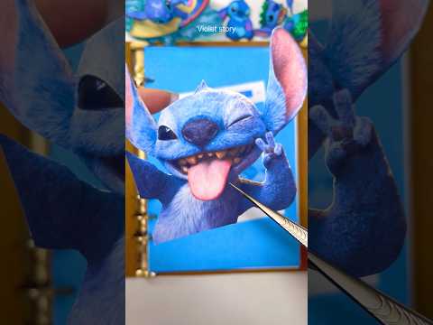 Scrapbooking | Lilo and Stitch 2025 Live Action : Stitch Selfie | Journaling