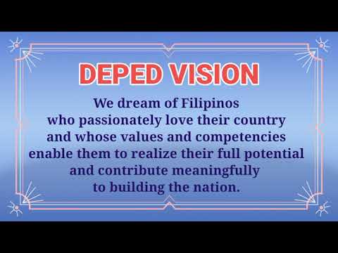 DepEd Vision ,Mission and Core Values