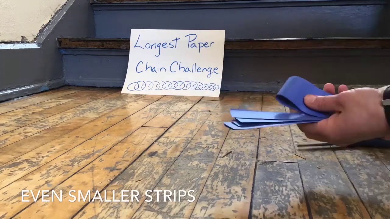 Longest Paper Chain Challenge