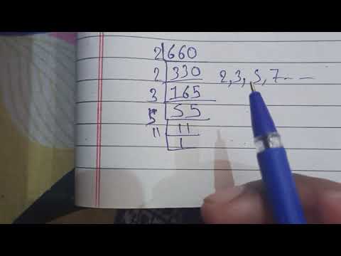 prime factors of 660