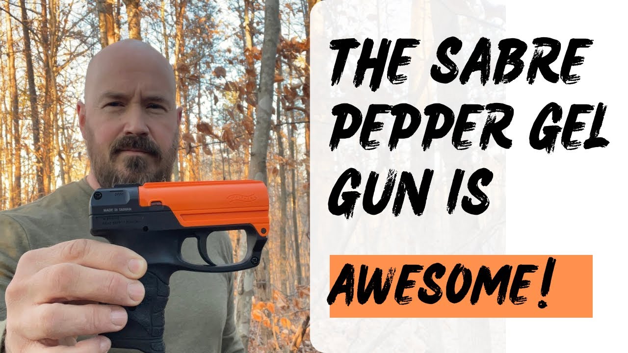 The SABRE Pepper Gel Gun for Self Defense  