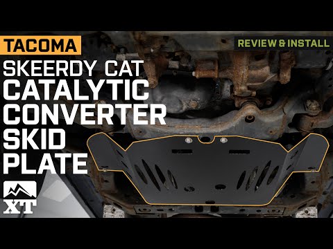 2006-2023 Tacoma Skeerdy Cat Catalytic Converter and Skid Plate Review & Install
