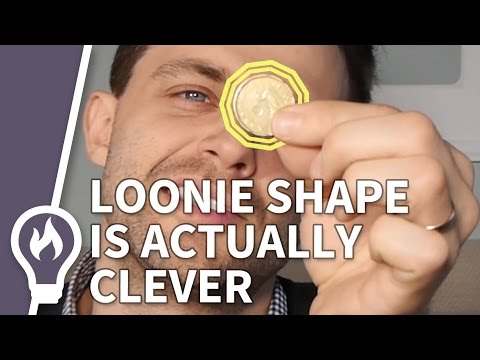 Amazing property of the Canadian one dollar coin you didn't know aboot