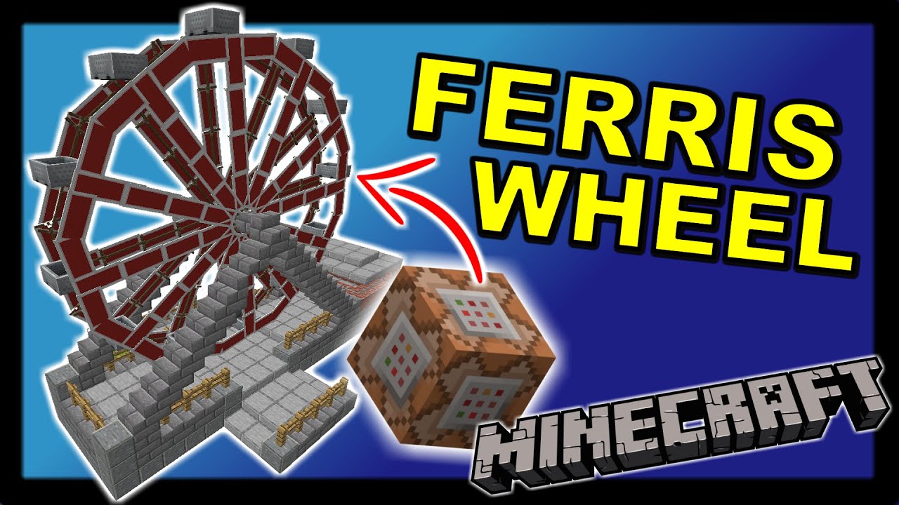 Minecraft Amusement Park Ferris Wheel