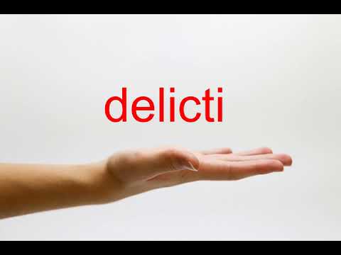 How to Pronounce delicti - American English
