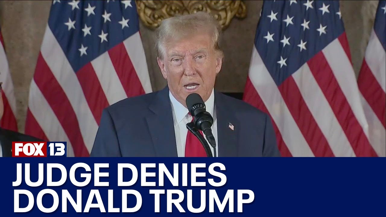 Judge denies Trump motion to dismiss classified docs case