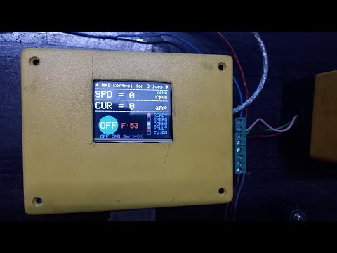 Motor Drive Remote HMI Control Made by E Tech