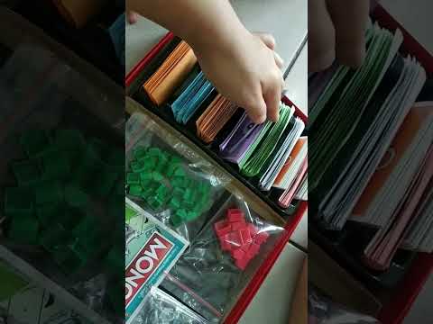 Playing Game Ep. 2 Monopoly Board Game #monopoly #game #satisfying #trend #now #cool #fun #boardgame
