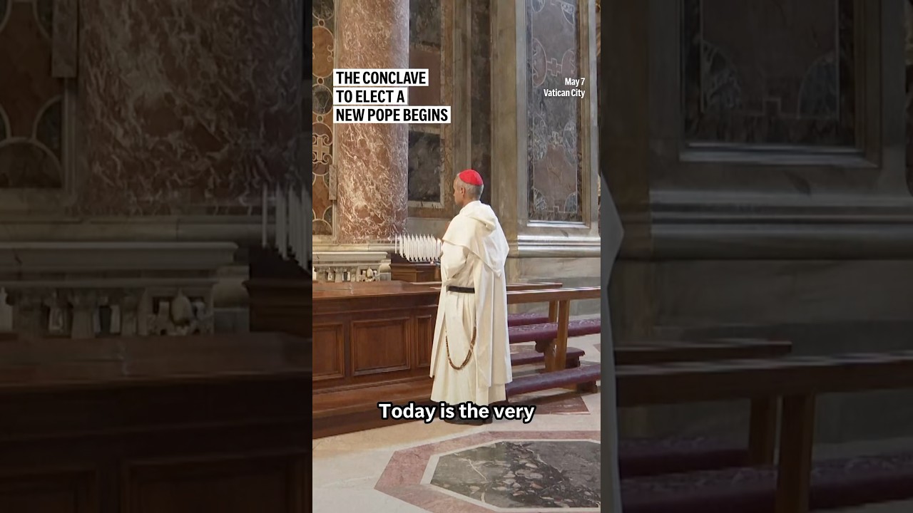 The conclave to elect a new pope begins