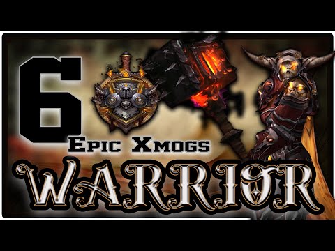 World of Warcraft BFA - 6 Unique Warrior Trasmog Sets