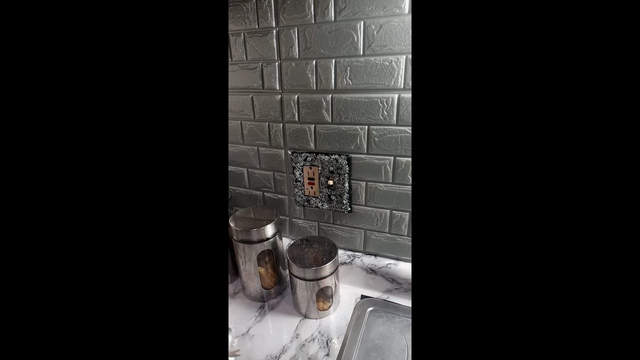 DIY Glam Switch/Outlet Covers