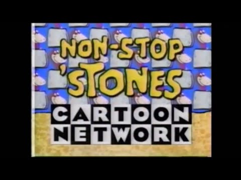 Non-Stop 'Stones promo (next saturday) [15s] - Cartoon Network Checkerboard era (1994)