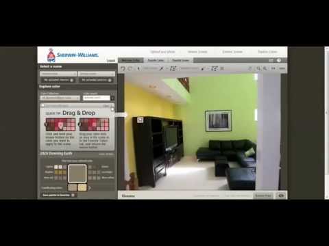Home Staging- How To Paint Your Room with Sherwin Williams- Color Visualizer